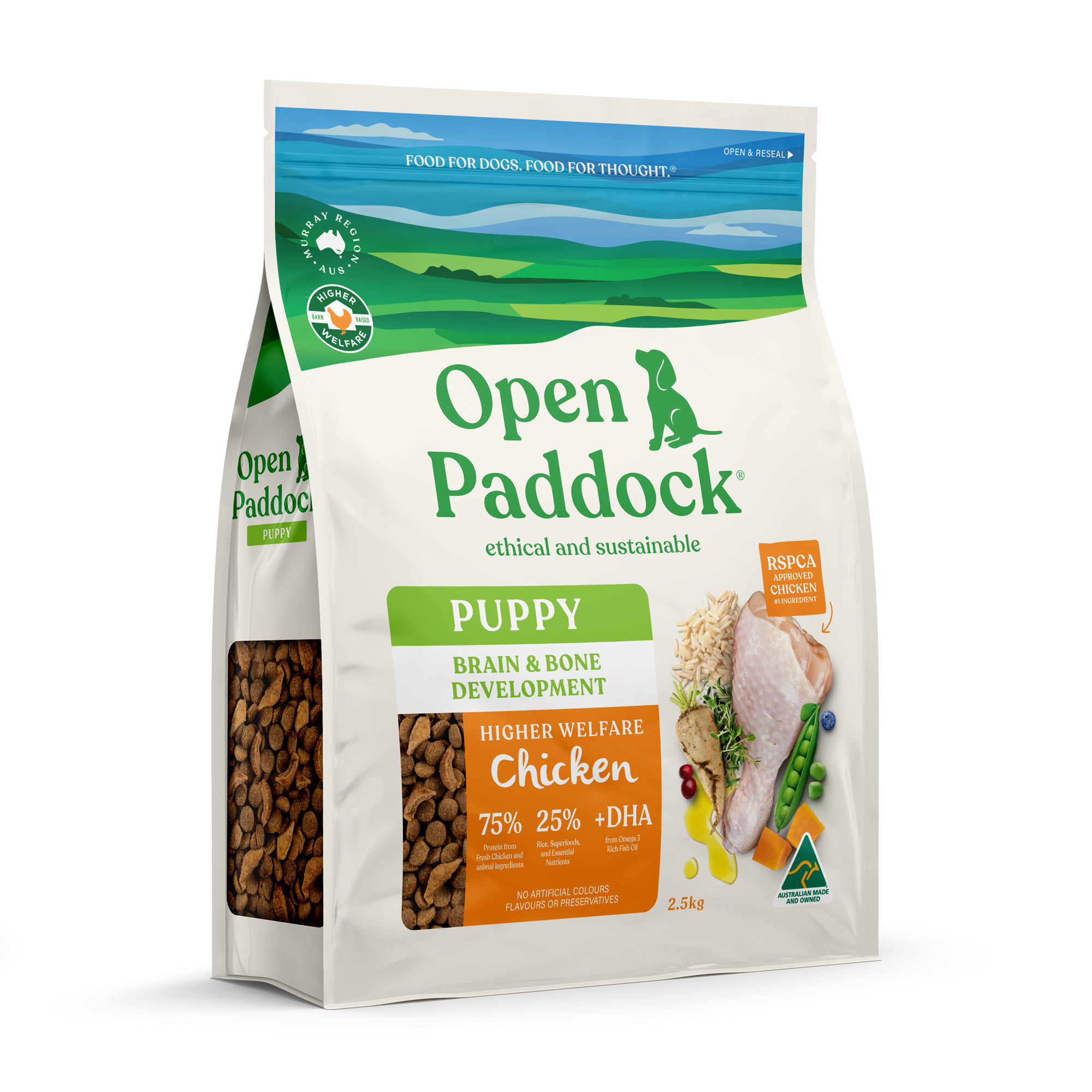 Food for Puppies – OPEN PADDOCK